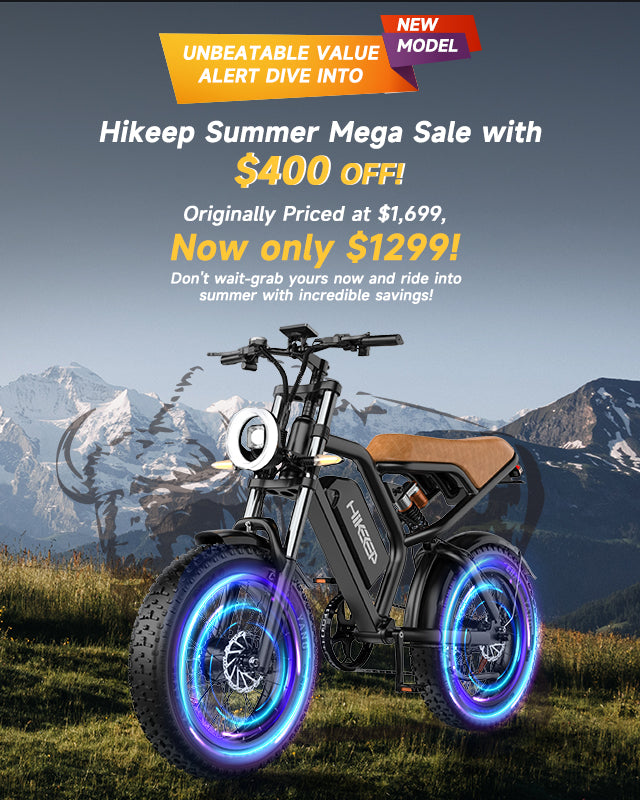 Long Range & Powerful Electric Bike | Hikeep Ebike Official