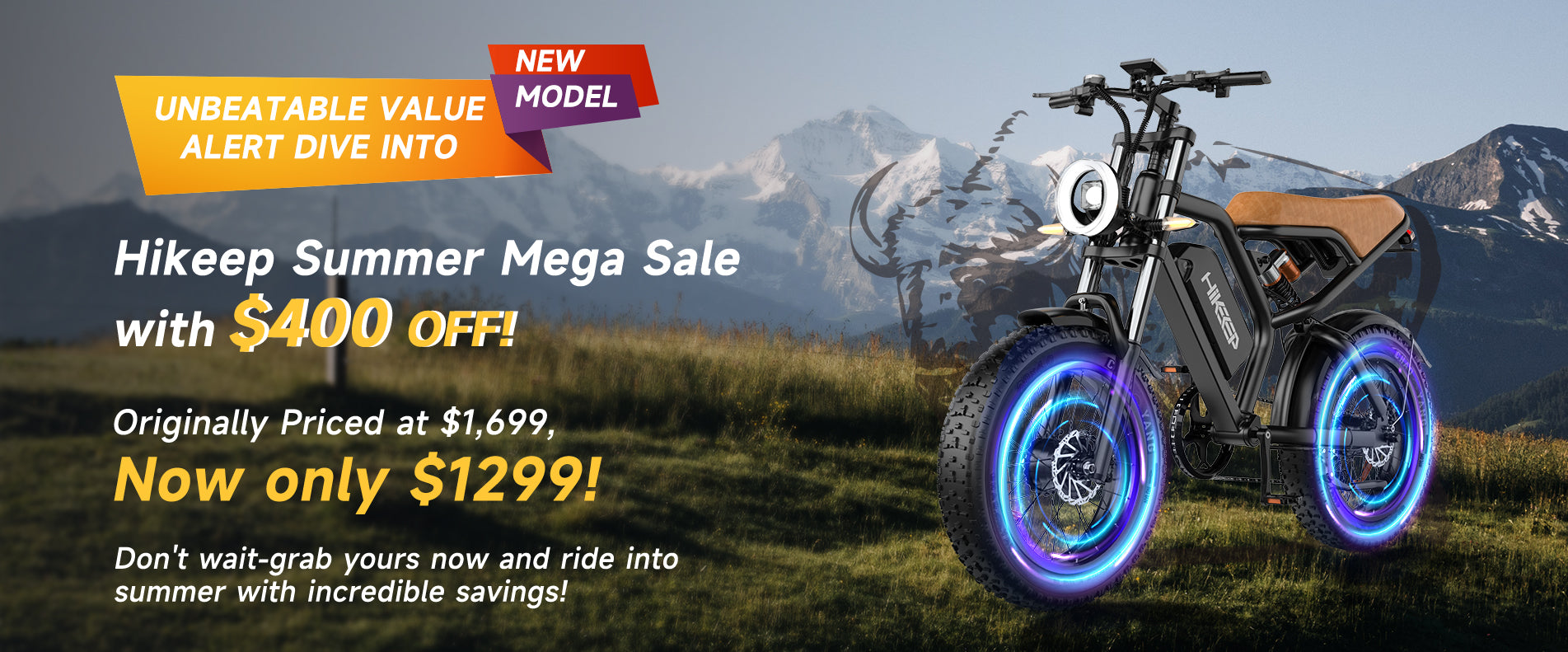 Long Range & Powerful Electric Bike | Hikeep Ebike Official